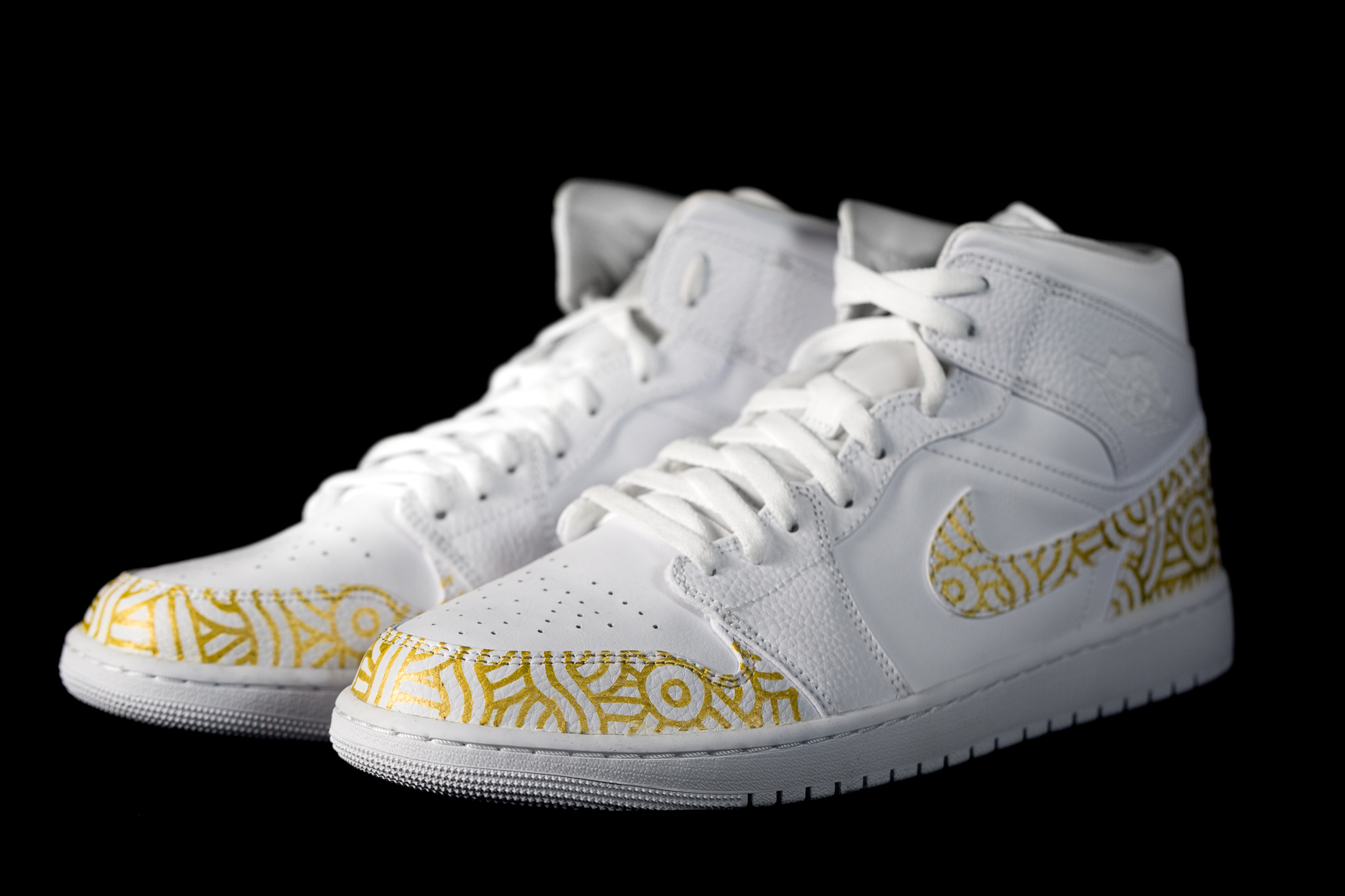 Air Jordan 1 custom by SK - Malachite Creative Studio